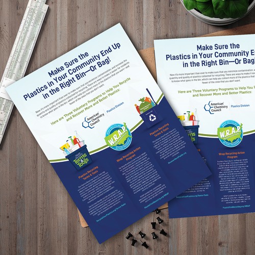 Create a conference ad for recycling to encourage people to recycle ...