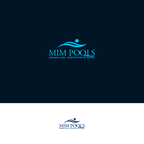 design logo for Swimming pool construction and service company MIM ...