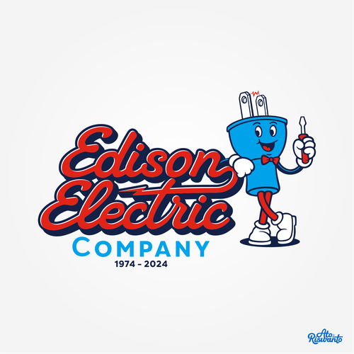 Designs | Create a vintage mascot for an electrical company!!! | Logo ...