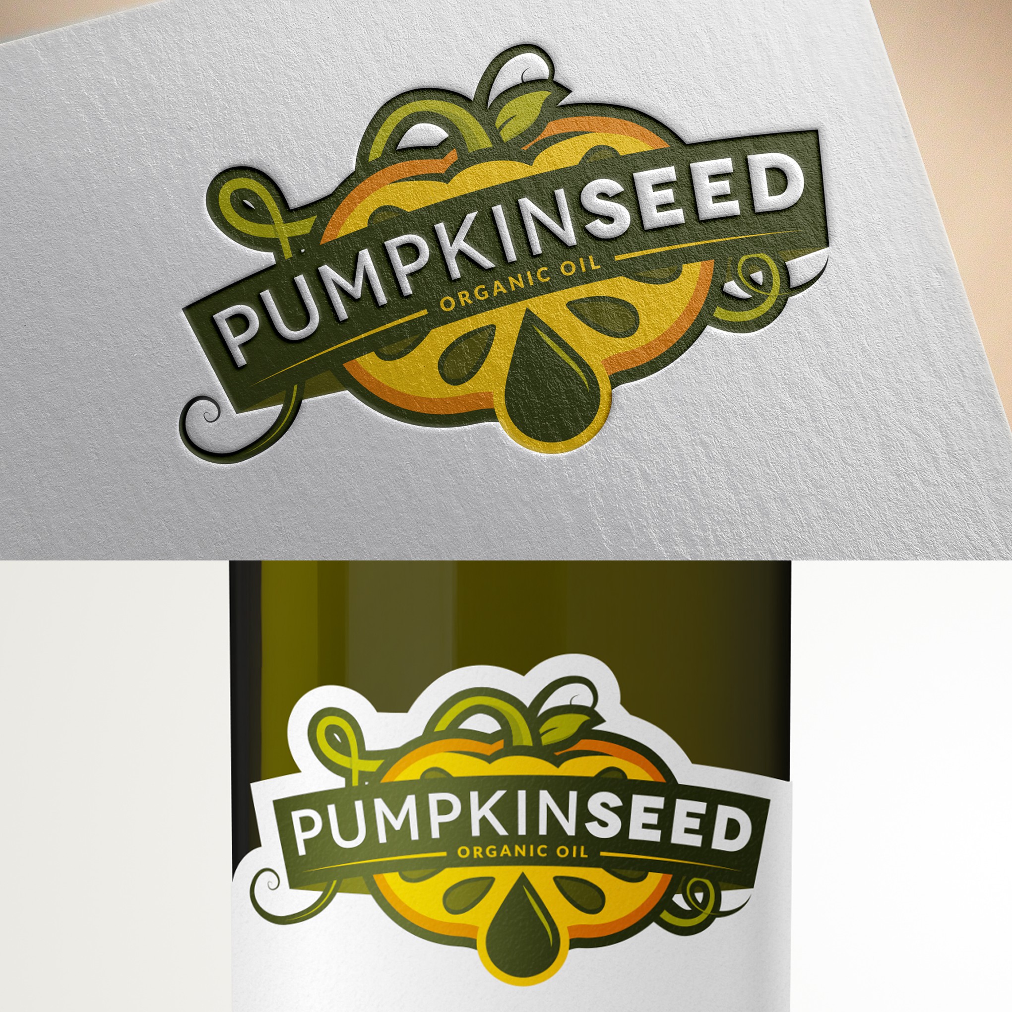 Pumpkin Logos - Free Pumpkin Logo Ideas, Design & Templates