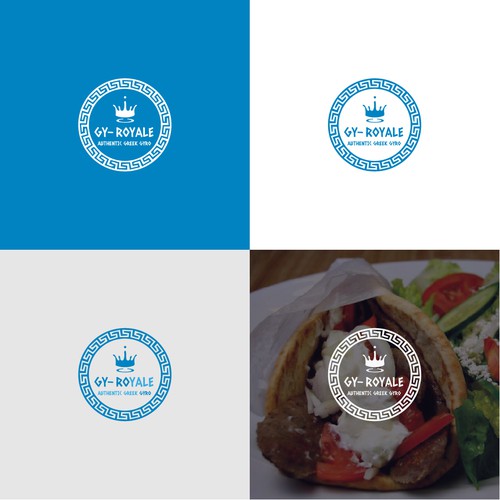 Design a GyRoyale logo for the king of Authentic Greek Gyro | Logo ...