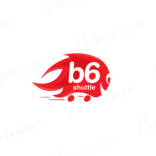 Funky modern brand with motion for b6 ground transfers. | Logo design ...