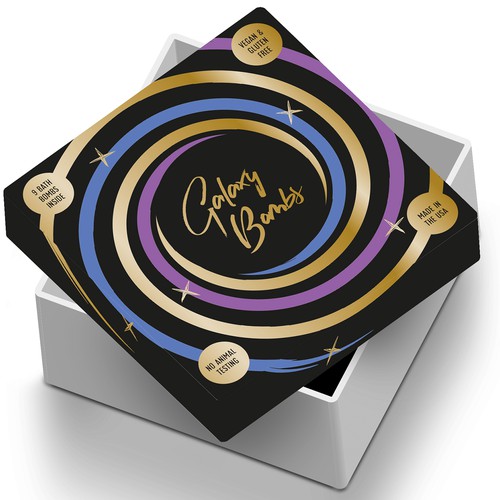 Solar System inspired Bath Bomb set needs packaging | Product packaging ...