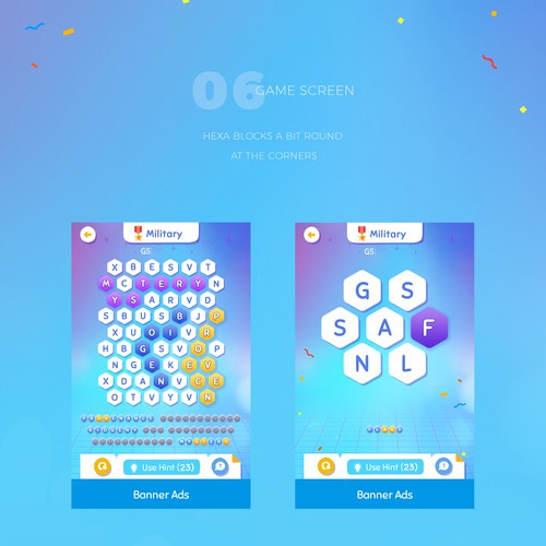 Design an attractive word game: Lexophile - Word Puzzles | App design ...