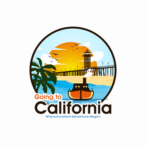 Design a eye popping new logo for Going to California new California ...