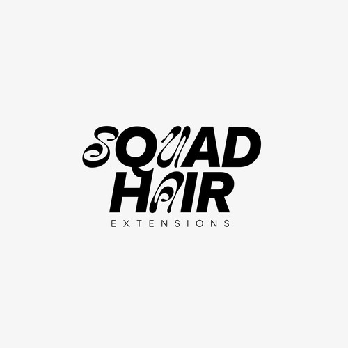 Designs | Logo for a fun, playful but premium hair extension line ...