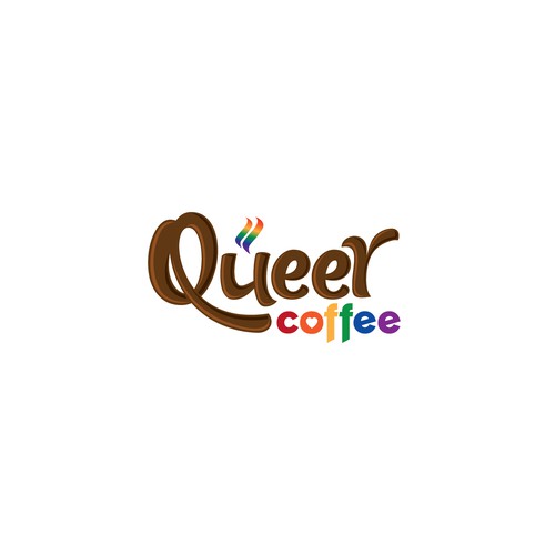 Queer Coffee Needs Logo - LGBTQ+ coffee lovers encouraged! | Logo ...