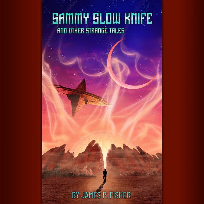 Dark, Modern, and Futuristic Book Cover design for dreamscape of people ...