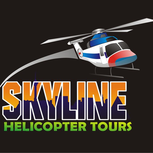 logo for Skyline Helicopter Tours | Logo design contest