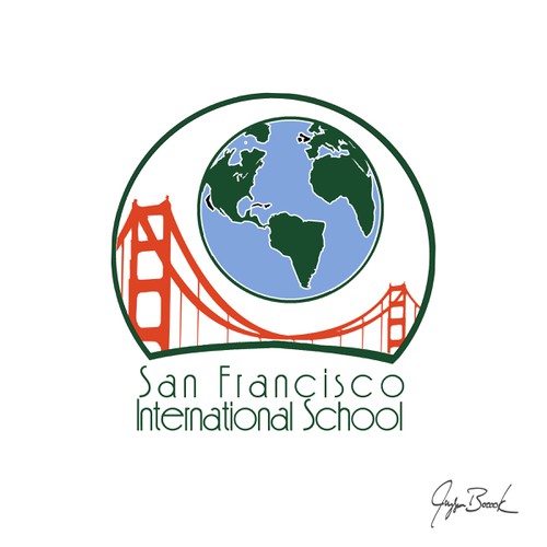 International School Logo in San Francisco | Logo design contest