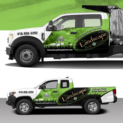 Bright, Clean, Elegant Wrap for an established Landscape Design/Build ...