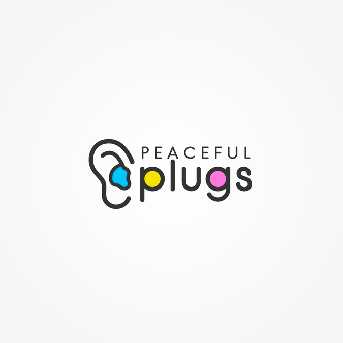 Playful, colorful logo: Either an Illustrative Ear or Unique Typography ...