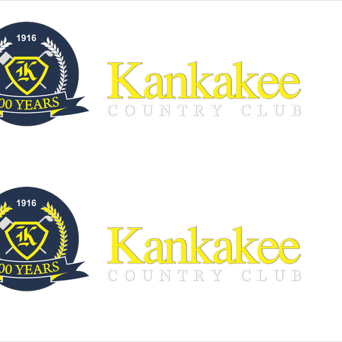 Kankakee Country Club Turns 100 | Logo design contest