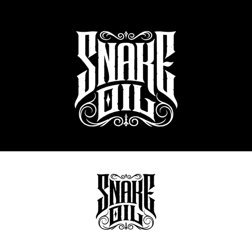 Designs | Badass "Snake Oil" typography | Illustration or graphics contest