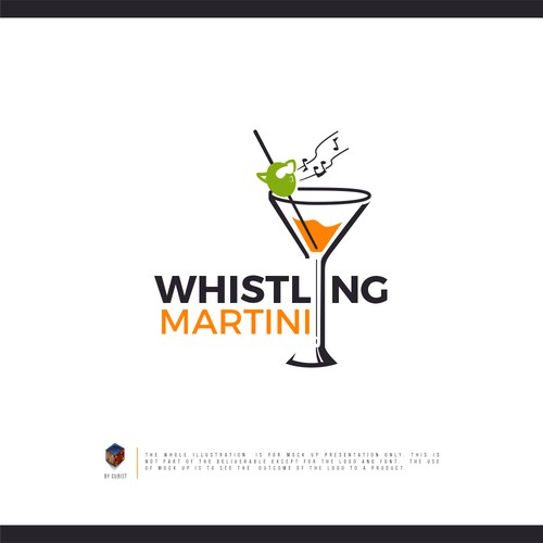 Martini Glass Logo A Pair Of Crystal Martini Glasses With Fern Design