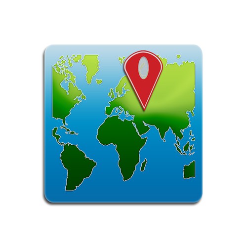 iPhone app icon - Map Manager | Button or icon contest