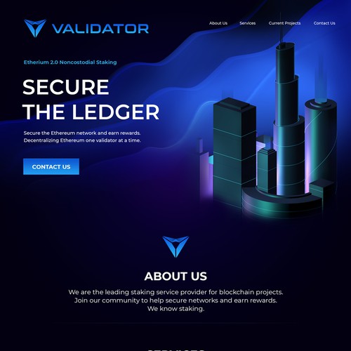 Designs | Validator LLC - Blockchain and Validation company | WordPress ...