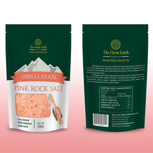 The Himalayan Rock Salt Contest | Product packaging contest