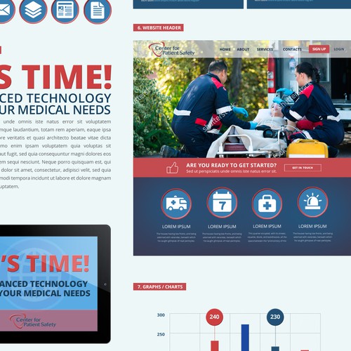 Mood Board for Emergency Medical Services Audience | Other design contest
