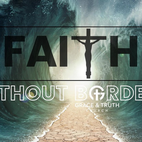Designs | Faith Without Borders Sermon Series | Postcard, flyer or ...