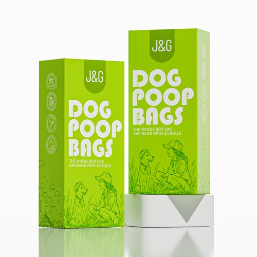 Designs | Dog poop bag packaging design | Product packaging contest
