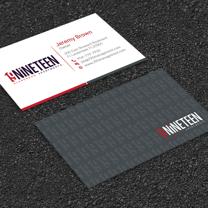 Business Card for Apartment Community | Business card contest