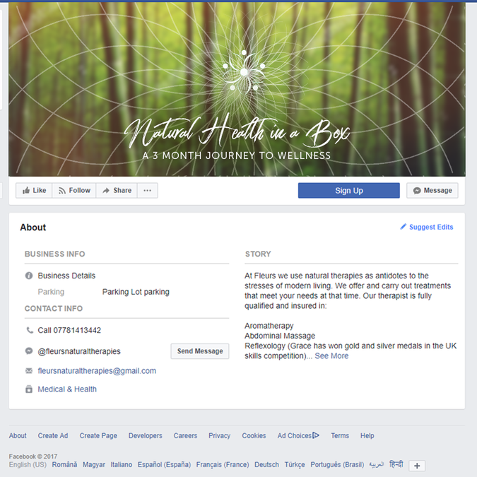 Wellness banner | Facebook cover contest