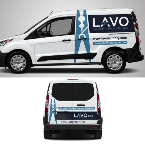 Design a van wrap graphic for a Laundry Pickup & Delivery service | Car ...