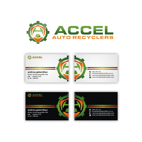 logo for ACCEL AUTO RECYCLERS | Logo design contest