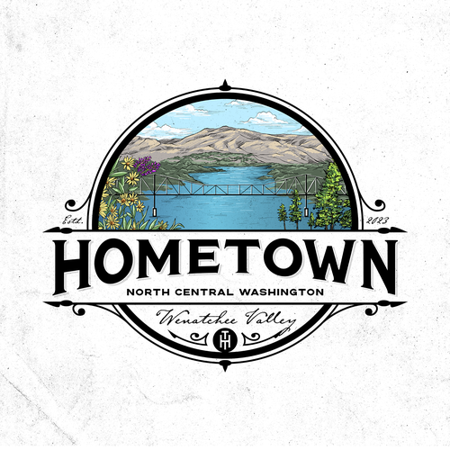 Designs | No Town Like HomeTown. Let's explore!!! | Logo design contest
