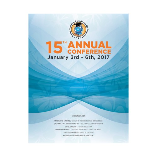 Conference Program Cover Design. | Postcard, flyer or print contest