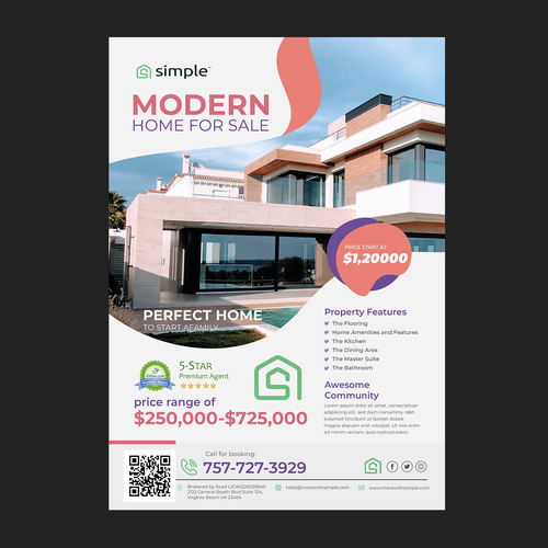 Designs | Eye catching real estate flyer | Postcard, flyer or print contest