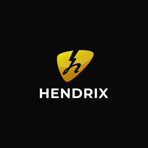 Design an electric logo for our company "Hendrix", influenced by the ...