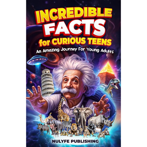 Designs | Design Our Fun and Engaging Book of Facts Cover for Teenagers ...