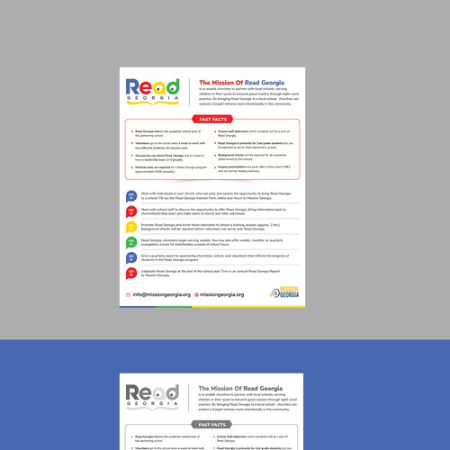 Designs | A flyer to inspire volunteers reading to children! | Postcard ...