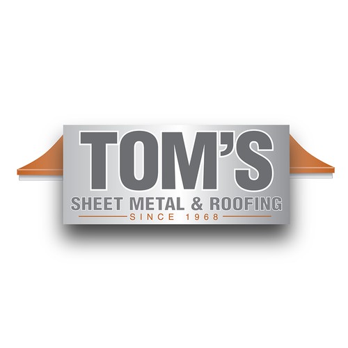 Tom's Sheet Metal & Roofing needs modern, emblem style logo | Logo ...