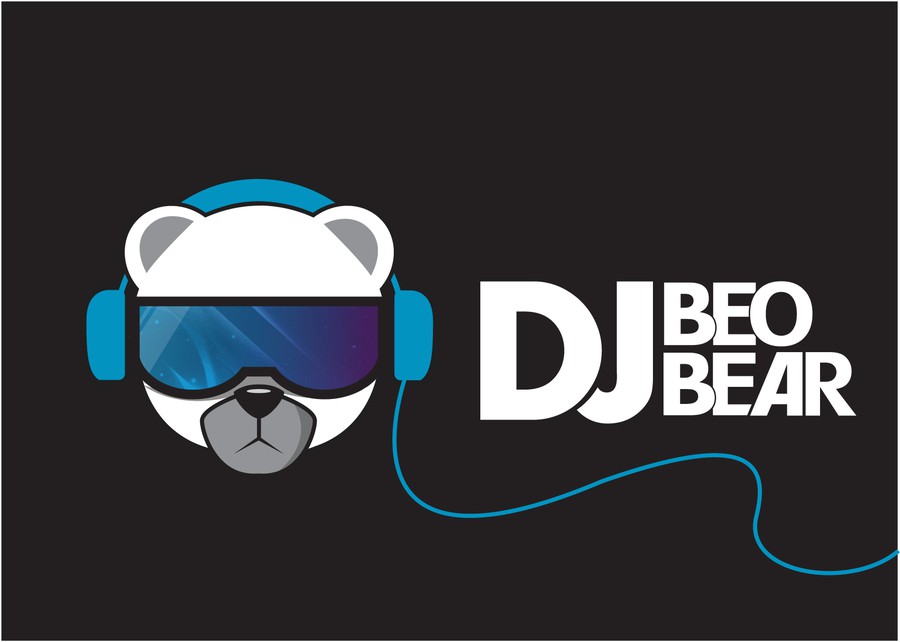 Modernes DJ Logo/Design mit "Electro-Bär" | Logo design contest