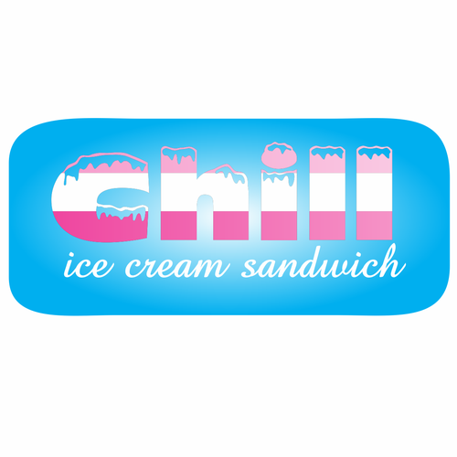 Design a upbeat logo for "Chill Ice Cream Sandwiches" | Logo design contest
