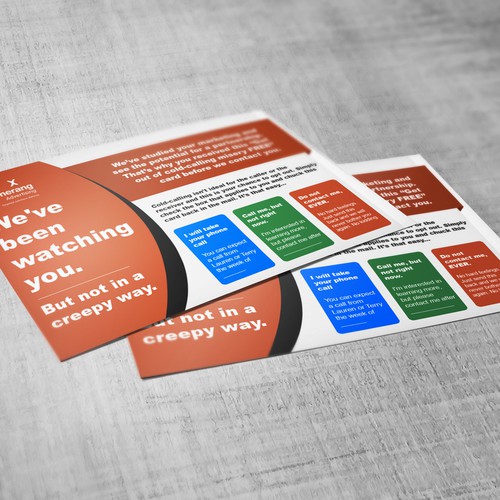Create an impressive Business Reply card for a B2B marketing campaign ...