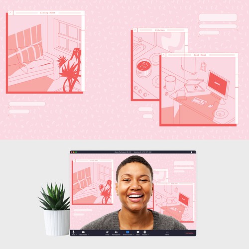 Designs | Community Contest | Illustrate your happy place as a virtual ...