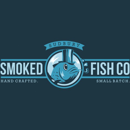 Designs | Smoked Fish! | Logo & business card contest