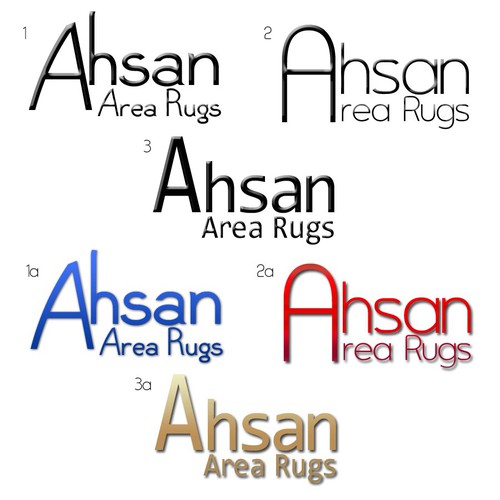 Area Rug Brand - Name and Logo Development | Logo design contest