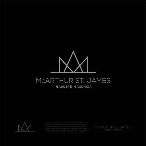 Create a sophisticated, elegant, stately logo for a luxury holiday ...