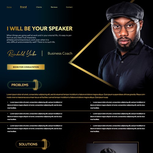 Designs | High-Performance-Coach Website | Web page design contest