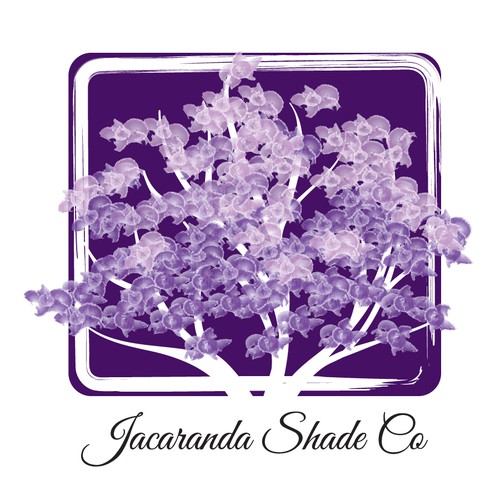 Create a capturing Jacaranda Tree Logo for Jacaranda shade Co | Logo ...