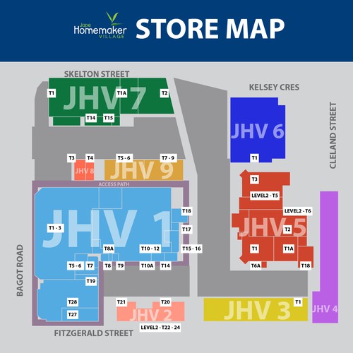 Redesign Our Shopping Centre Directory Map | Other business or ...