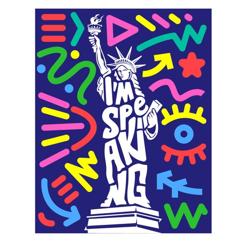 Designs | Create Poster Print From Existing Bestselling Sticker Design ...