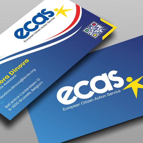 Designs | Design a classy business card for a Brussels-based EU-focused ...