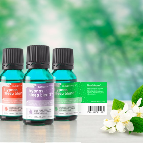 Design a striking product label for BlendSciences | Product label contest