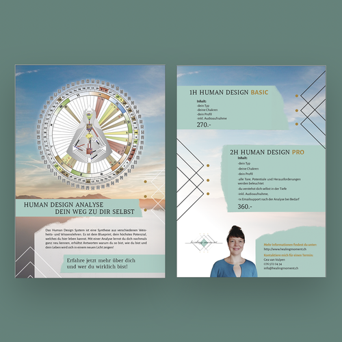 Designs | Human Design System Analyse- spiritueller Flyer für ...